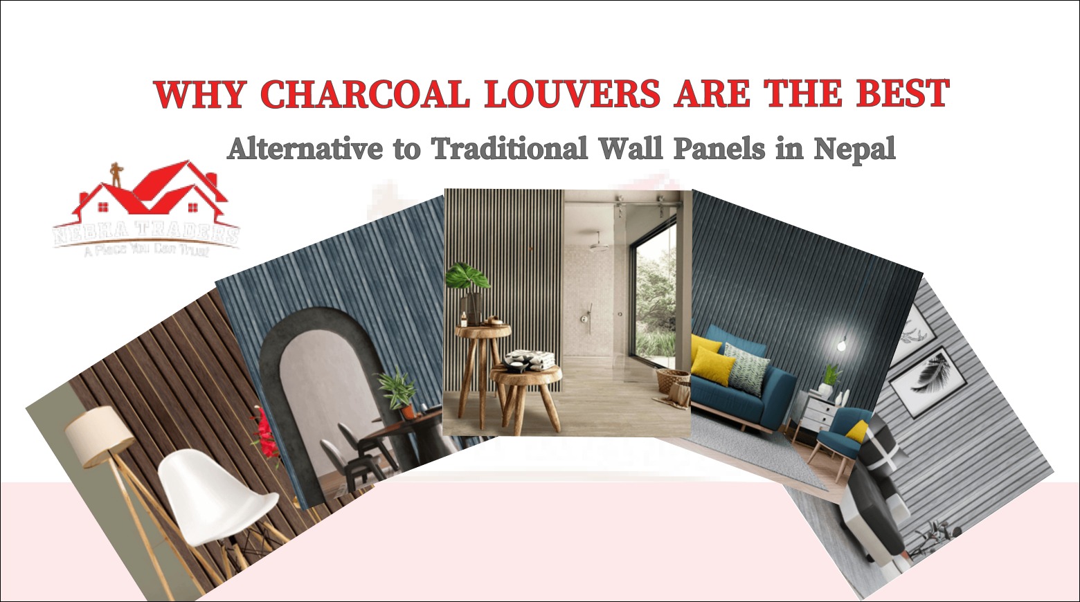 Charcoal Louvers in Nepal – Better Than PVC & WPC Panels